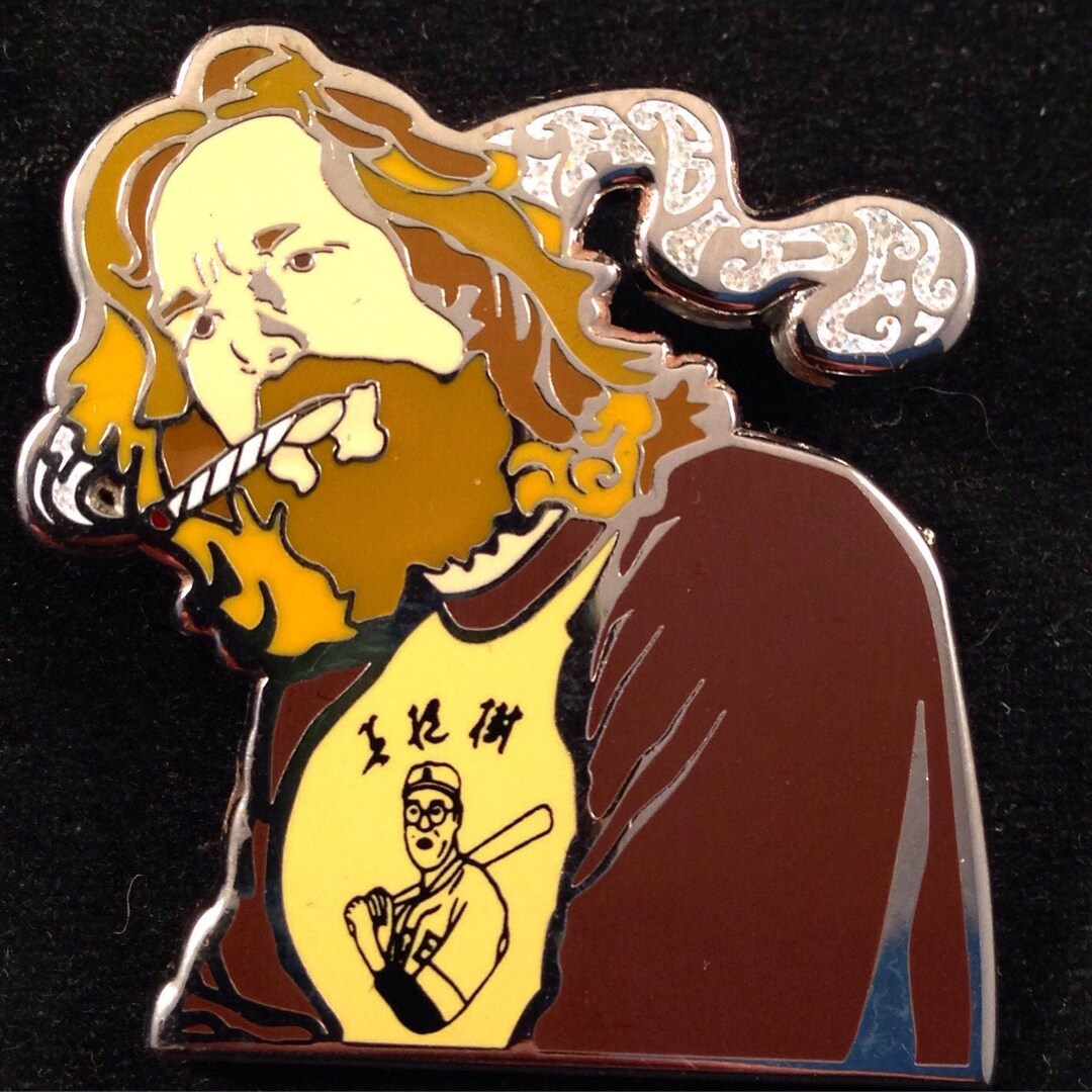 Big Lebowski Pin: the Dude - "abide" Smoke Design (1.25 Inch) - Etsy