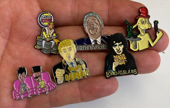 6 Silly Dab Lapel Pins Shatter Dabs Oil Hash Sauce - Etsy