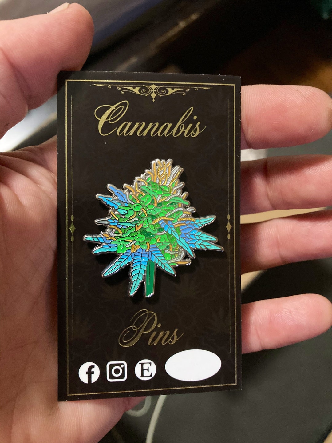 Sour Daydream Cannabis Lapel Pin Pot Leaf Pins, 420, Dank Nugs - Etsy
