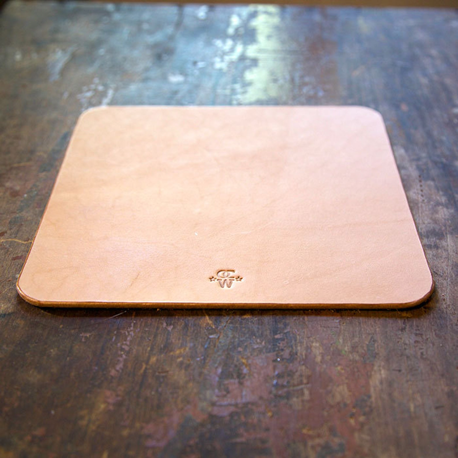 Leather Mouse Pad - Etsy