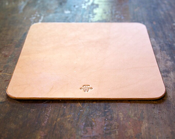 Leather Mouse Pad - Etsy