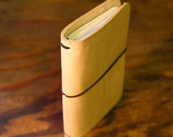 Double Field Notes Leather Notebook Refillable Journal Cover - Etsy