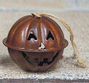 Pumpkin Jingle Bell Halloween Bell Halloween Decor | Etsy