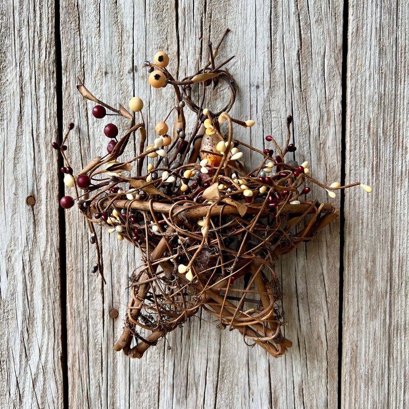 Grapevine Star - Etsy