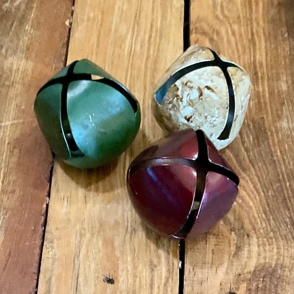 Rustic Jingle Bell - Etsy