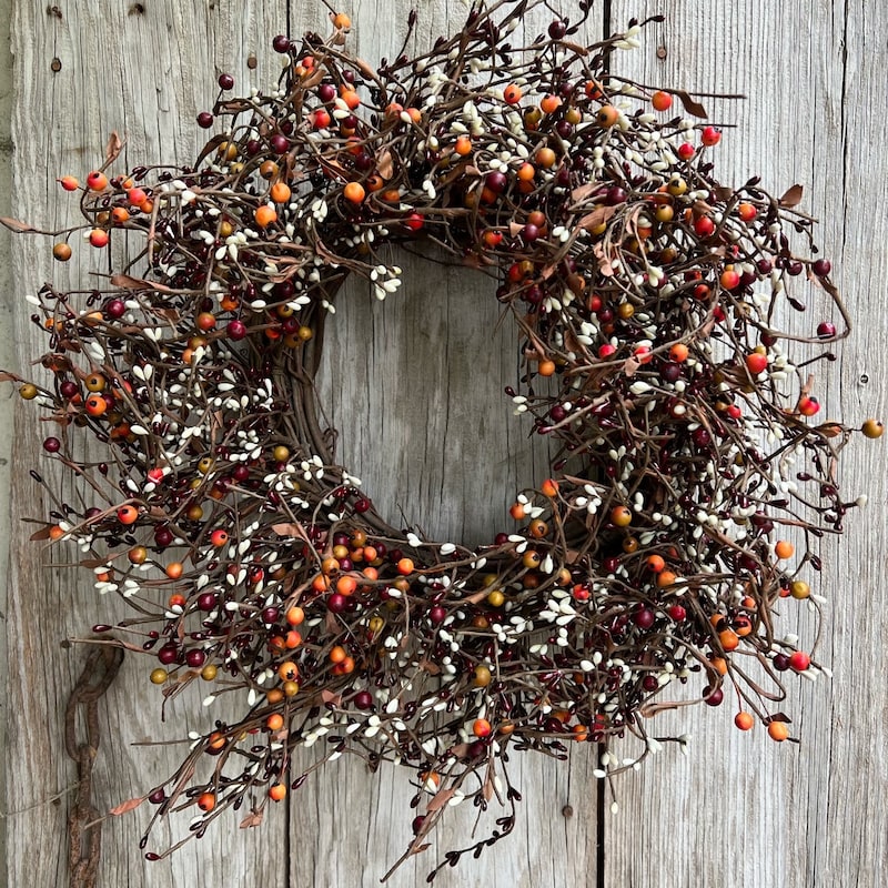 Rustic Wreath - Etsy