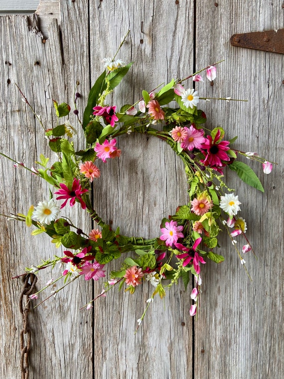 12 Aster Daisy Wreath Home & Hobby Floral & Garden Crafts etna.com.pe