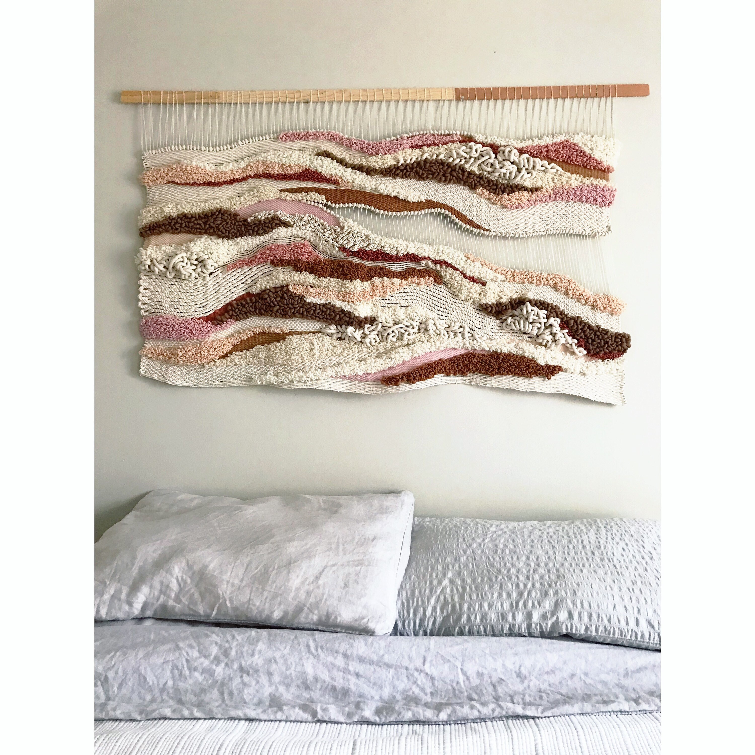 Large Custom Rope and Wool Weaving - Etsy