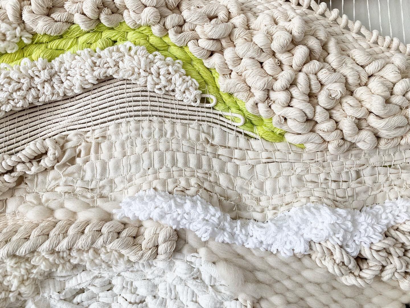 Large Custom Rope and Wool Weaving - Etsy