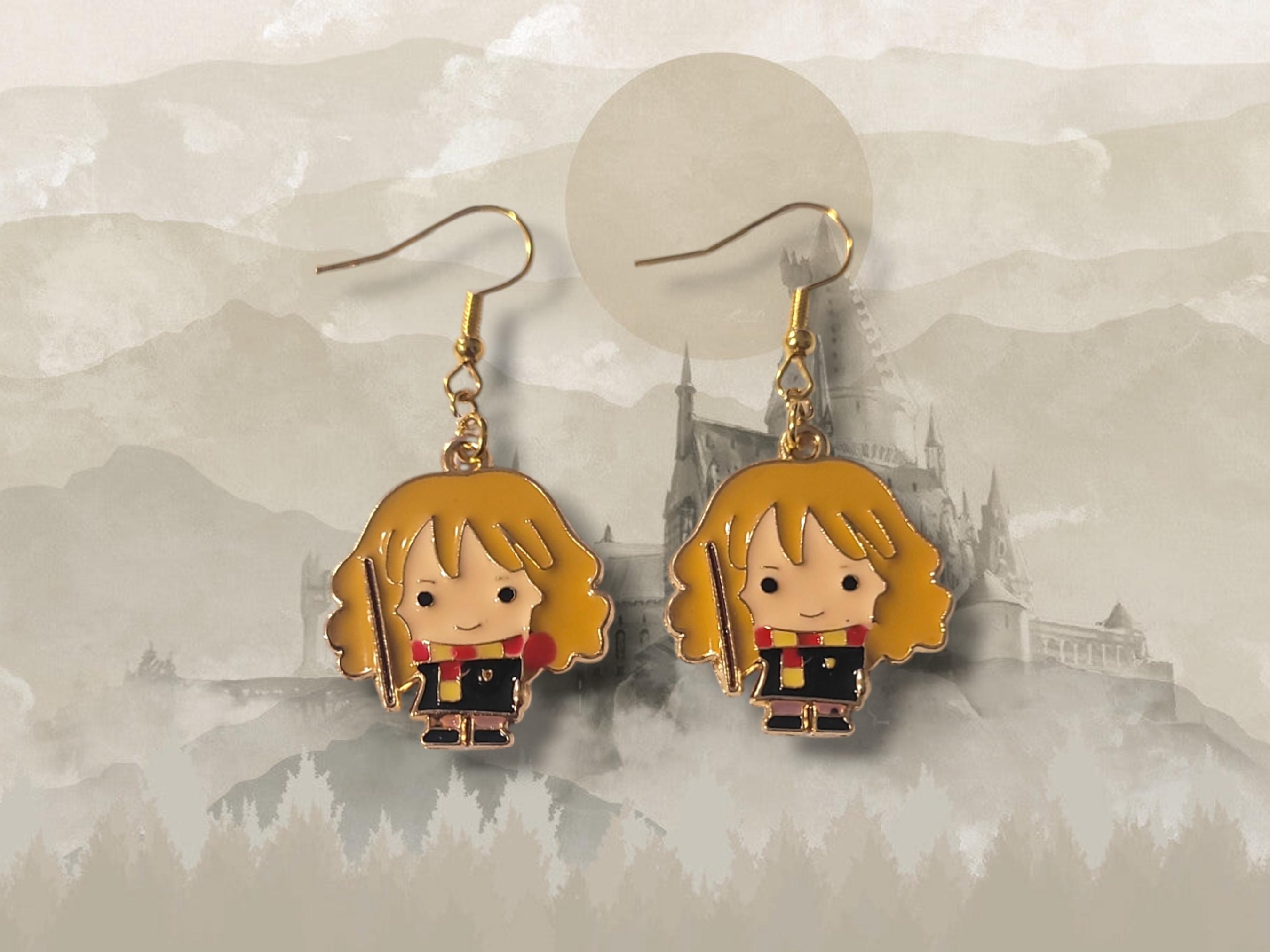Potter; HP; Harry; Hermione; Dobby; Drop Earrings; Dangle Earrings; - Etsy
