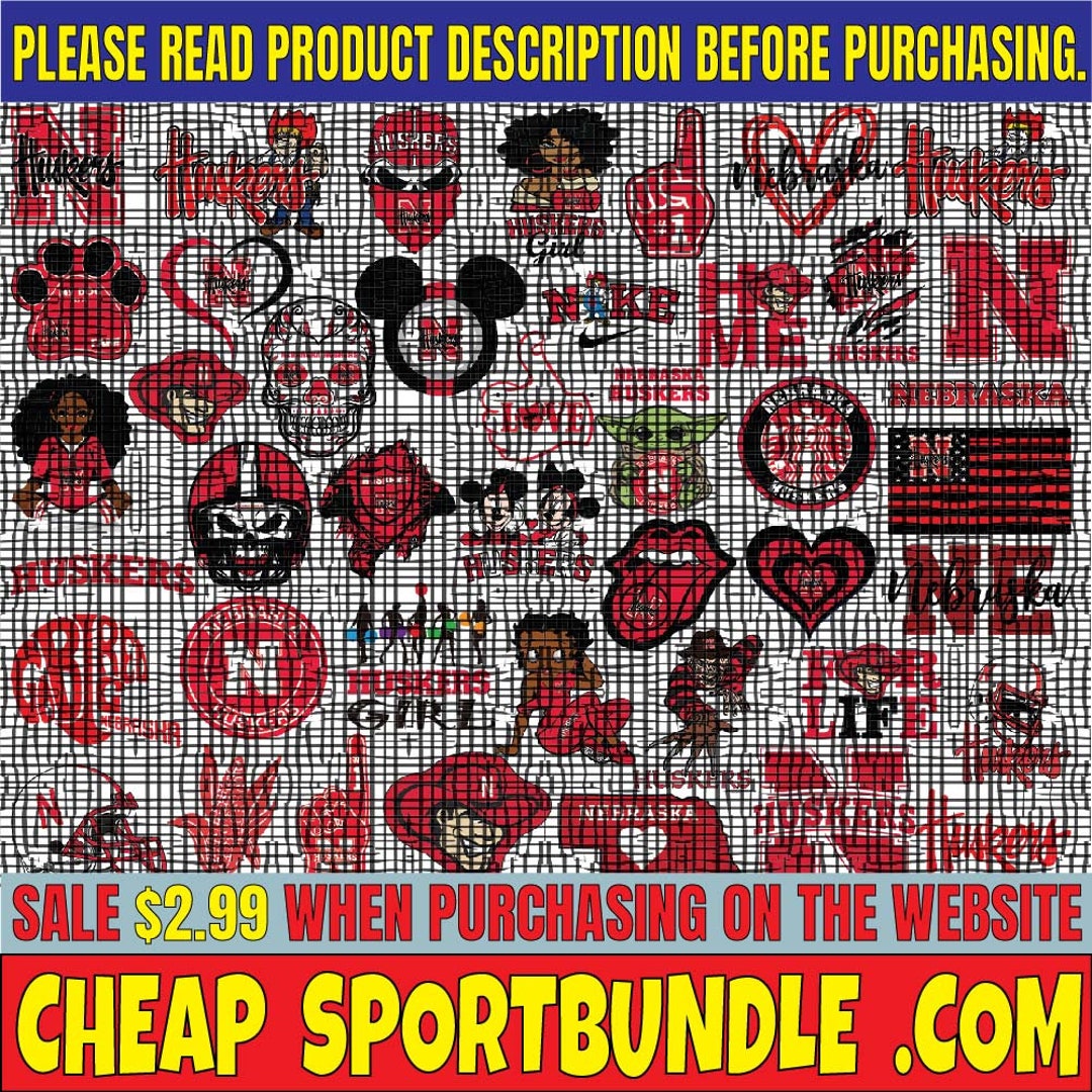 Nebraska-huskers Football Team Svg, Nebraska-huskers Svg, N.C.A.A Svg ...