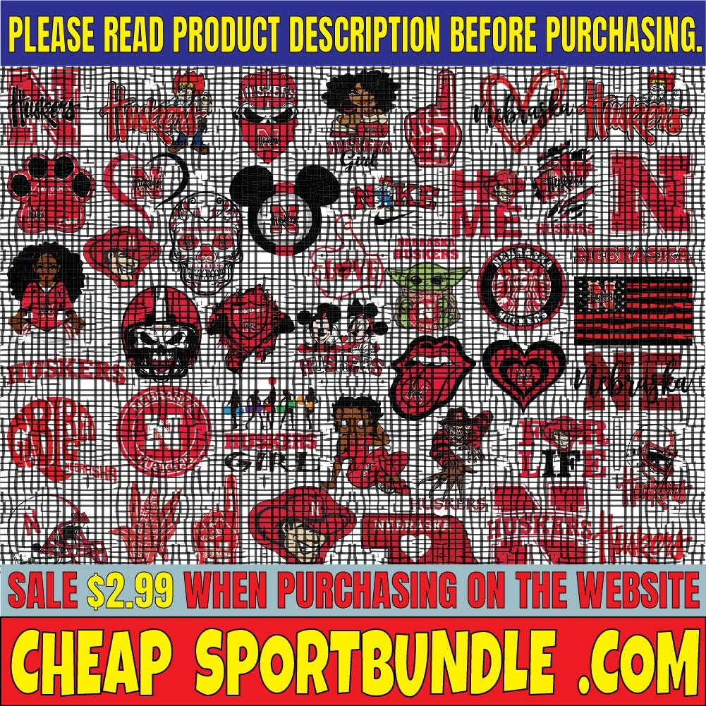 Nebraska-huskers Football Team Svg, Nebraska-huskers Svg, N.C.A.A Svg ...