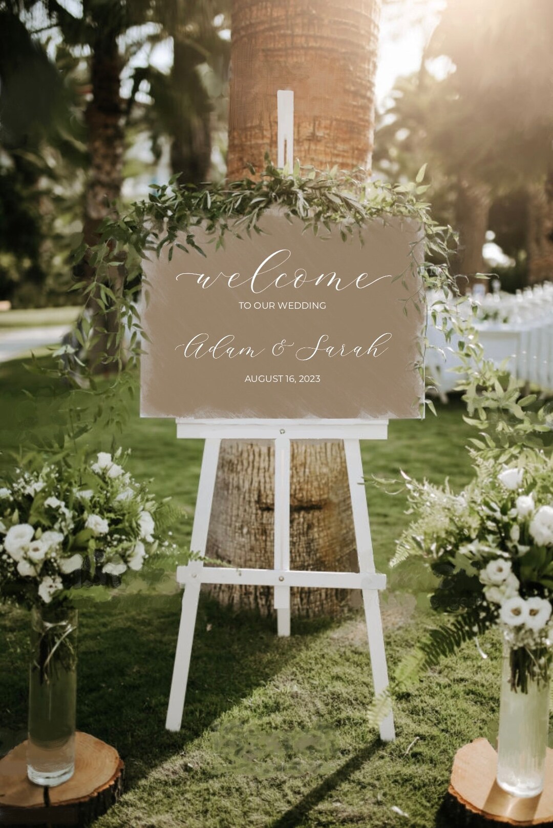 Welcome Wedding Sign | Wedding Sign Package | Customizable | Wedding ...