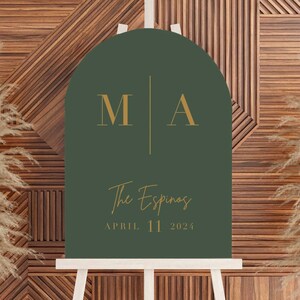 Arch Wedding Sign Arched Acrylic Welcome Sign Wedding - Etsy