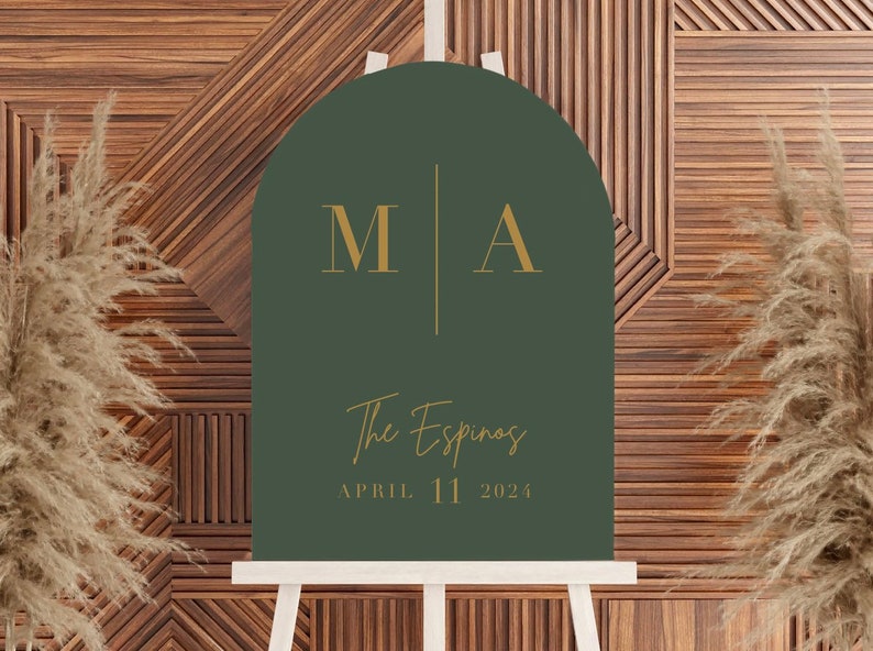 Arch Wedding Sign Arched Acrylic Welcome Sign Wedding - Etsy