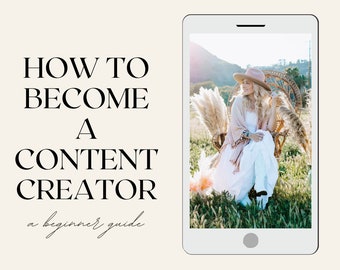 How to Become a Content Creator, Influencer, Instagram Model, Instant ...