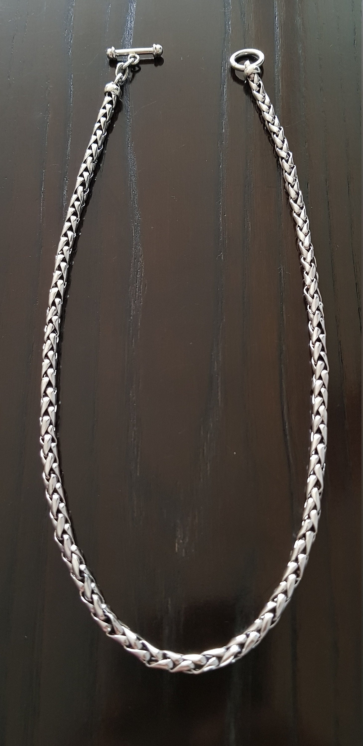 Men 9.25 Sterling Silver Heavy Rope Spike Chain Handmade. - Etsy