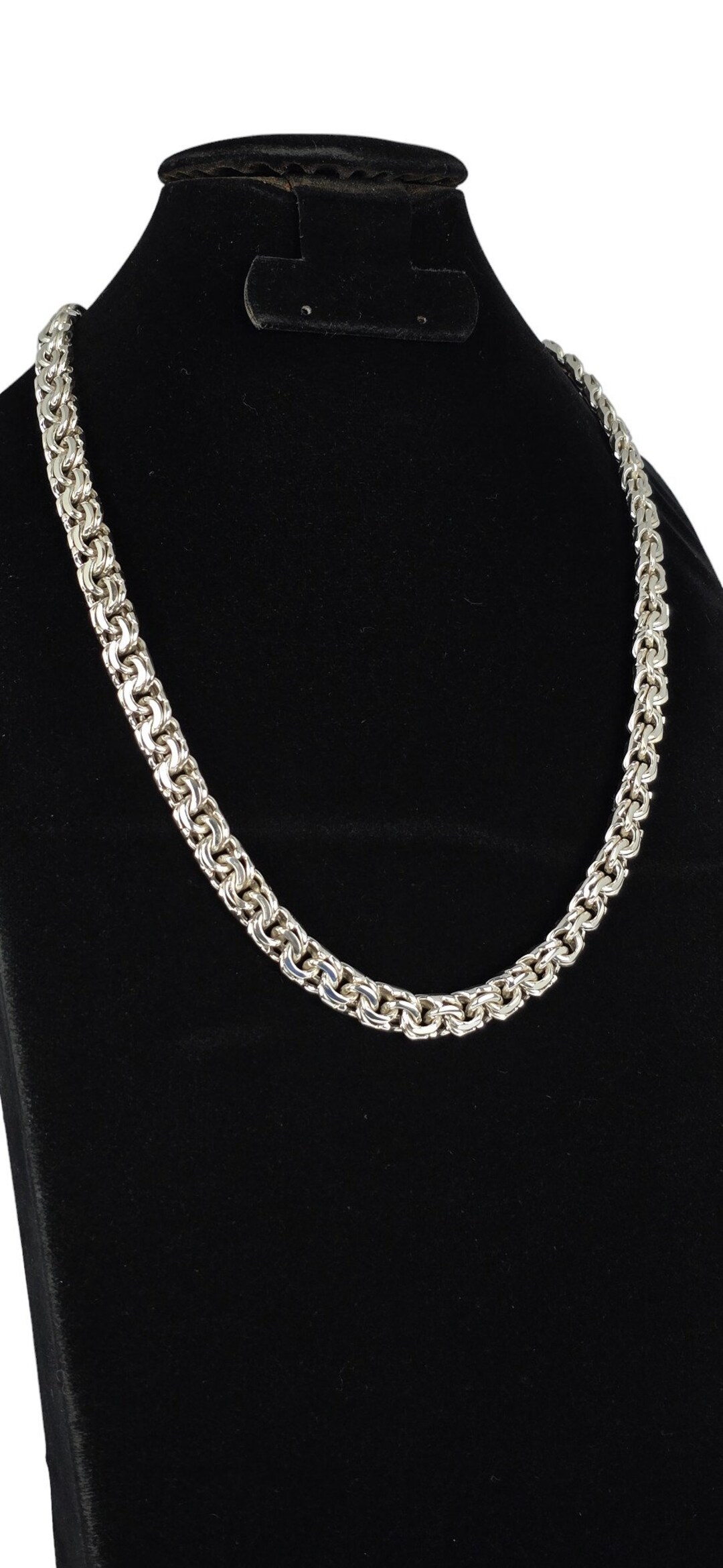 Men 925 Sterling Silver Thick and Heavy Garibaldi Chain - Etsy