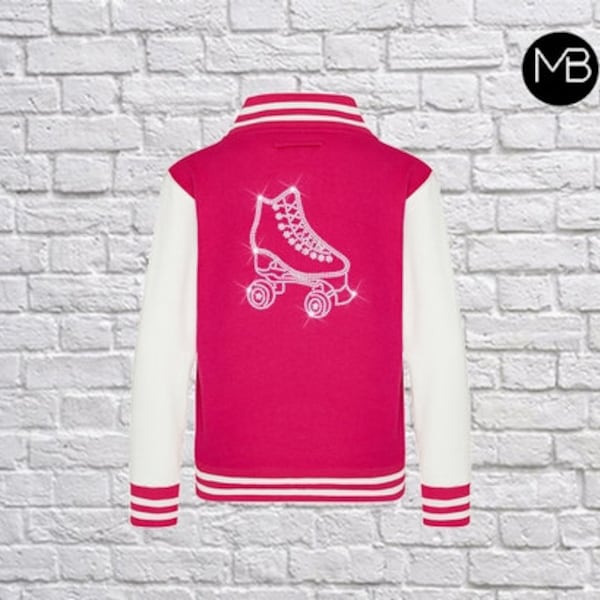 Rhinestone Varsity Jacket - Etsy