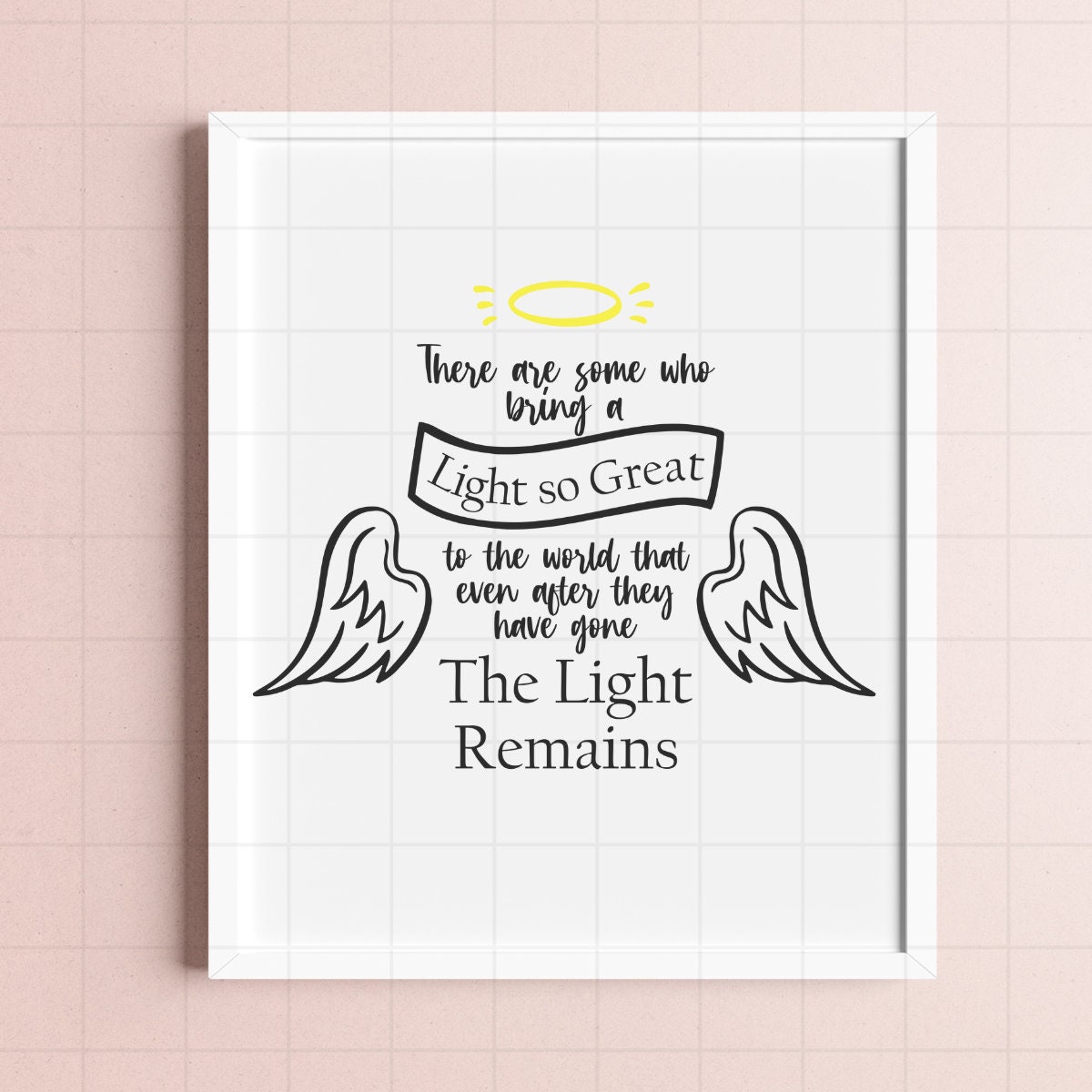 Angel Wings SVG PNG, in Loving Memory Svg Png, in Memory of Svg, in ...