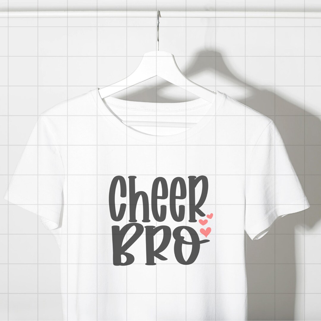 Cheer Bro SVG PNG, Cheer Brother Svg, Cheerleading Svg, Cheerleading ...