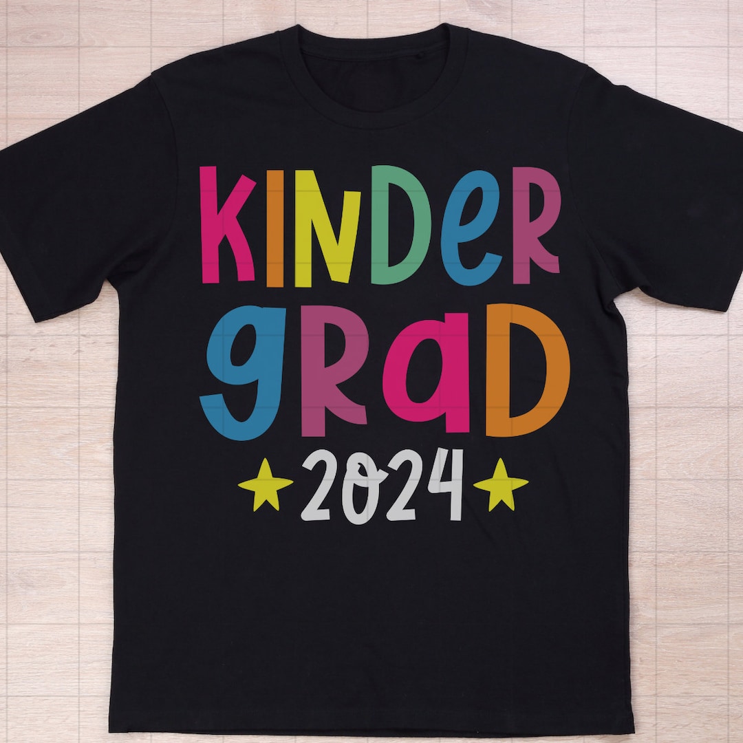 Class of 2024 SVG PNG, Kindergarten Graduation Svg Png, Kinder Grad Svg ...