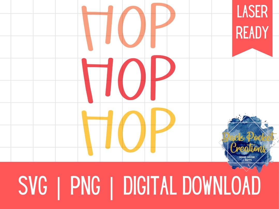 Bunny Face SVG, PNG, Hop Hop Hop Svg, Bunny Ears Svg, Easter Svg, Laser ...