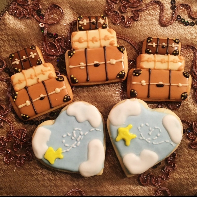 Travel Cookies - Etsy