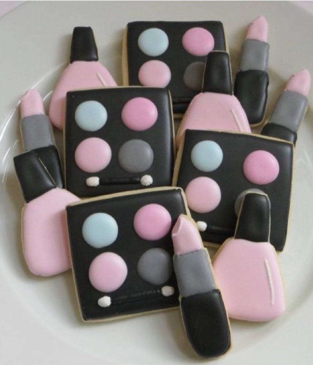 One Dozen-- Lipstick Shaped Cookies----makeup Cookies----perfect for ...