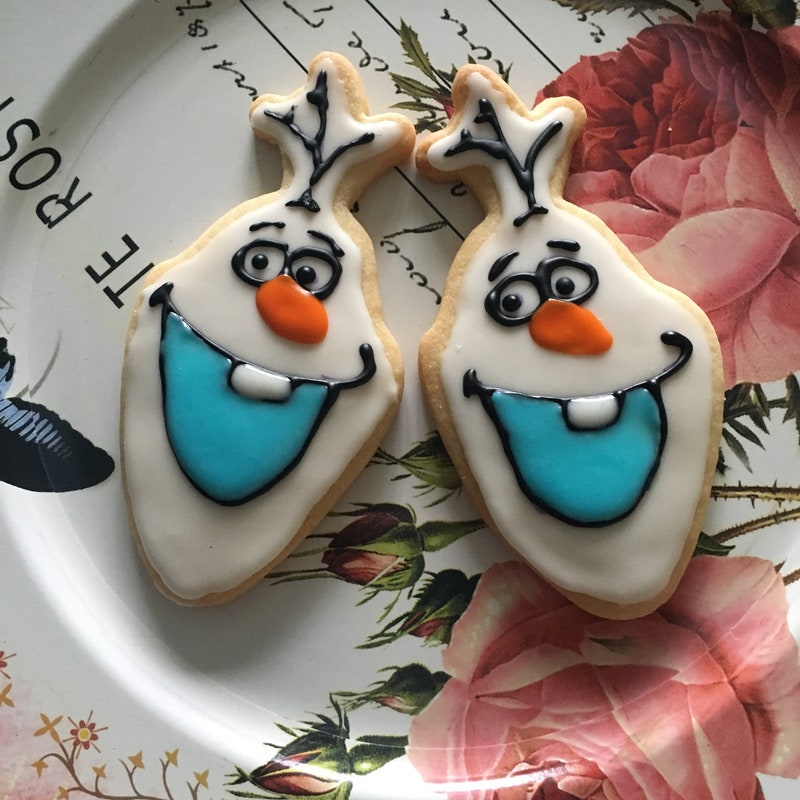 Olaf Cookie - Etsy
