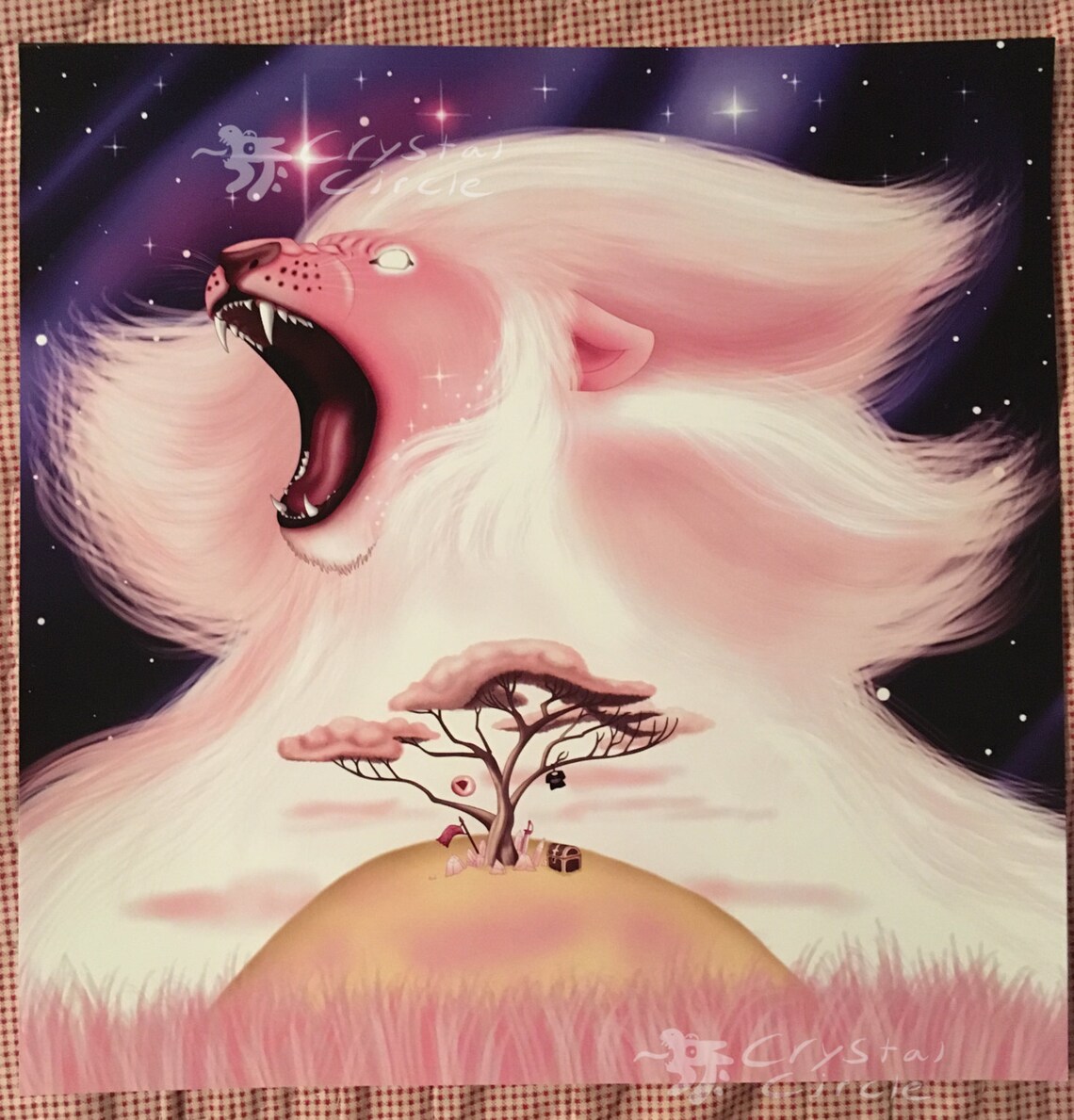 Steven Universe: Lion's Mane 12"x12" Print - Etsy