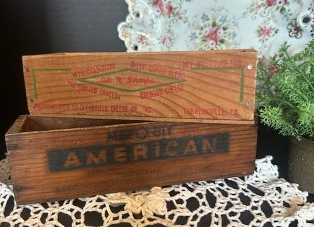 S/2 Wooden Cheese Boxes - Etsy