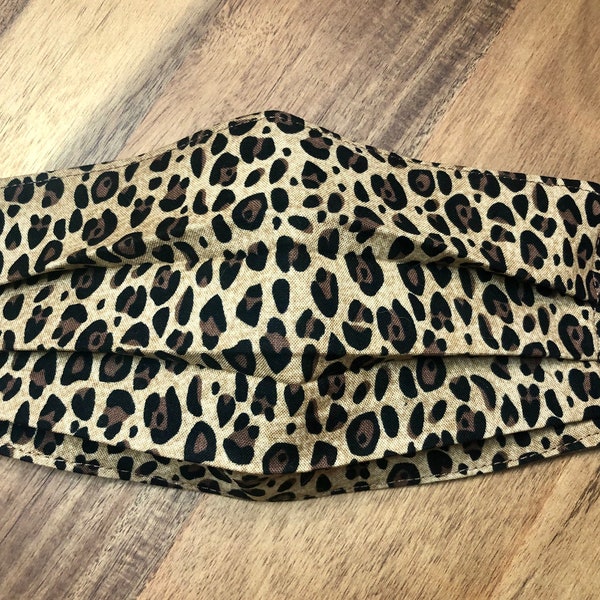 Leopard Print Mask - Etsy