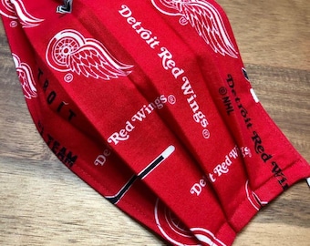 Red Wings Face Mask - Etsy