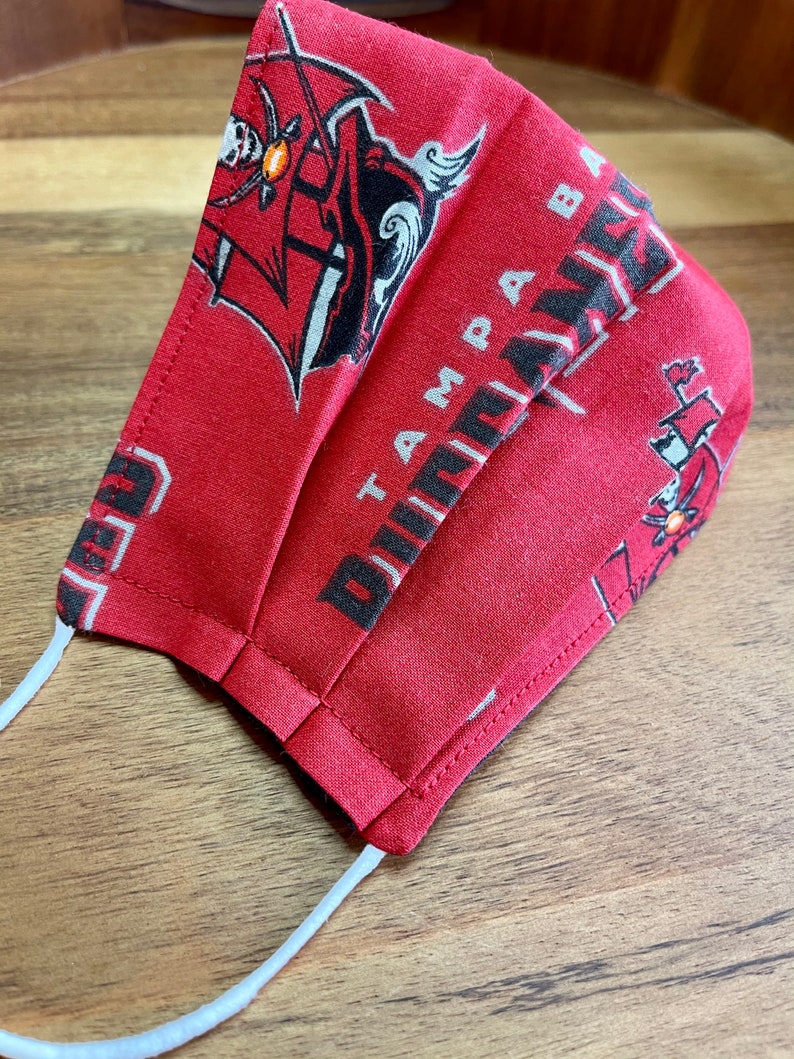 Tampa Bay Buccaneers NFL Face Mask Washable Reusable - Etsy