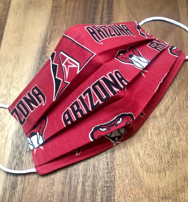 AZ Diamondbacks MLB Baseball Face Mask Washable Reusable - Etsy