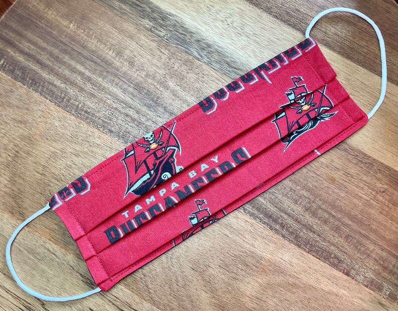 Tampa Bay Buccaneers NFL Face Mask Washable Reusable - Etsy