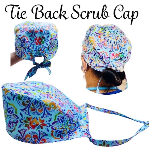 Medical Scrub Cap - Etsy