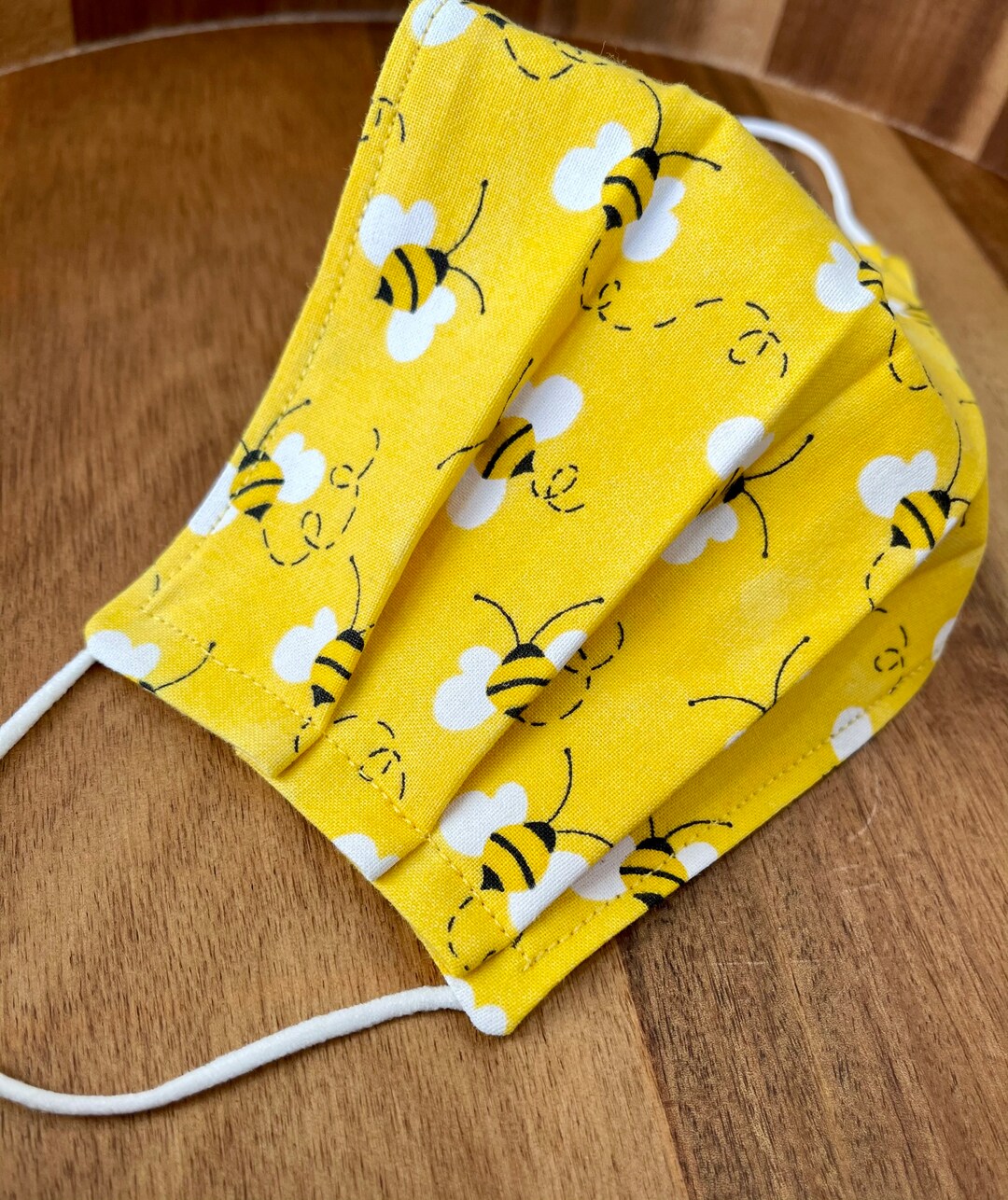Bumblebee Buzz Bee Face Mask | Washable, Reusable, Reversible ...