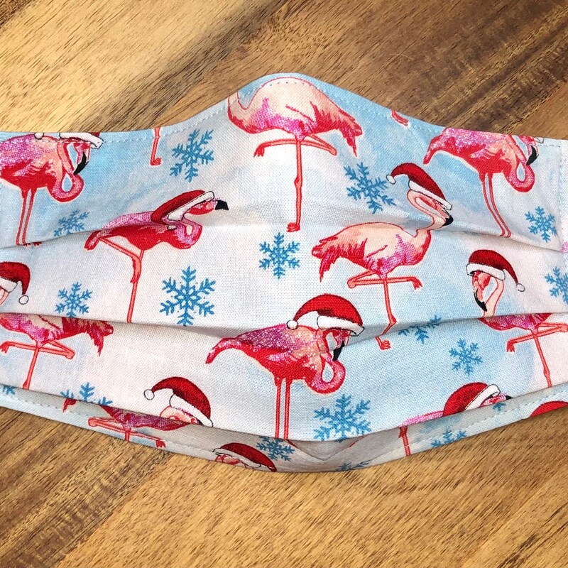 Flamingo Face Mask - Etsy