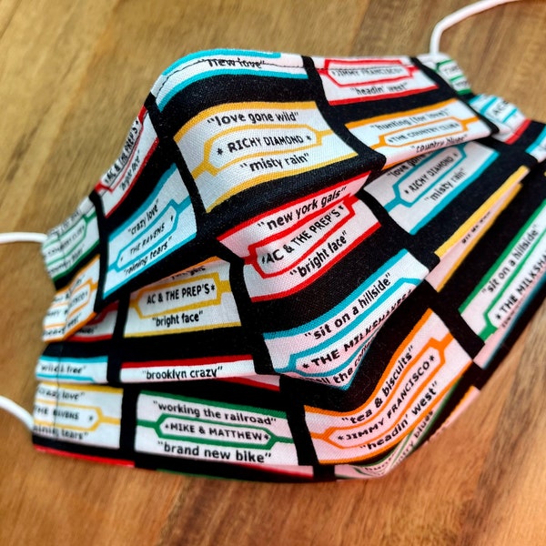 Music Face Mask - Etsy