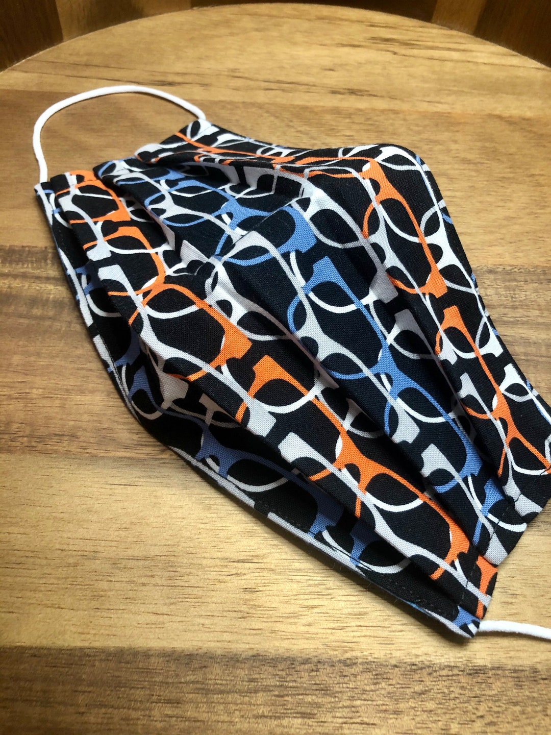 4 Eyes Glasses Optometrist Face Mask | Washable, Reusable, Reversible ...