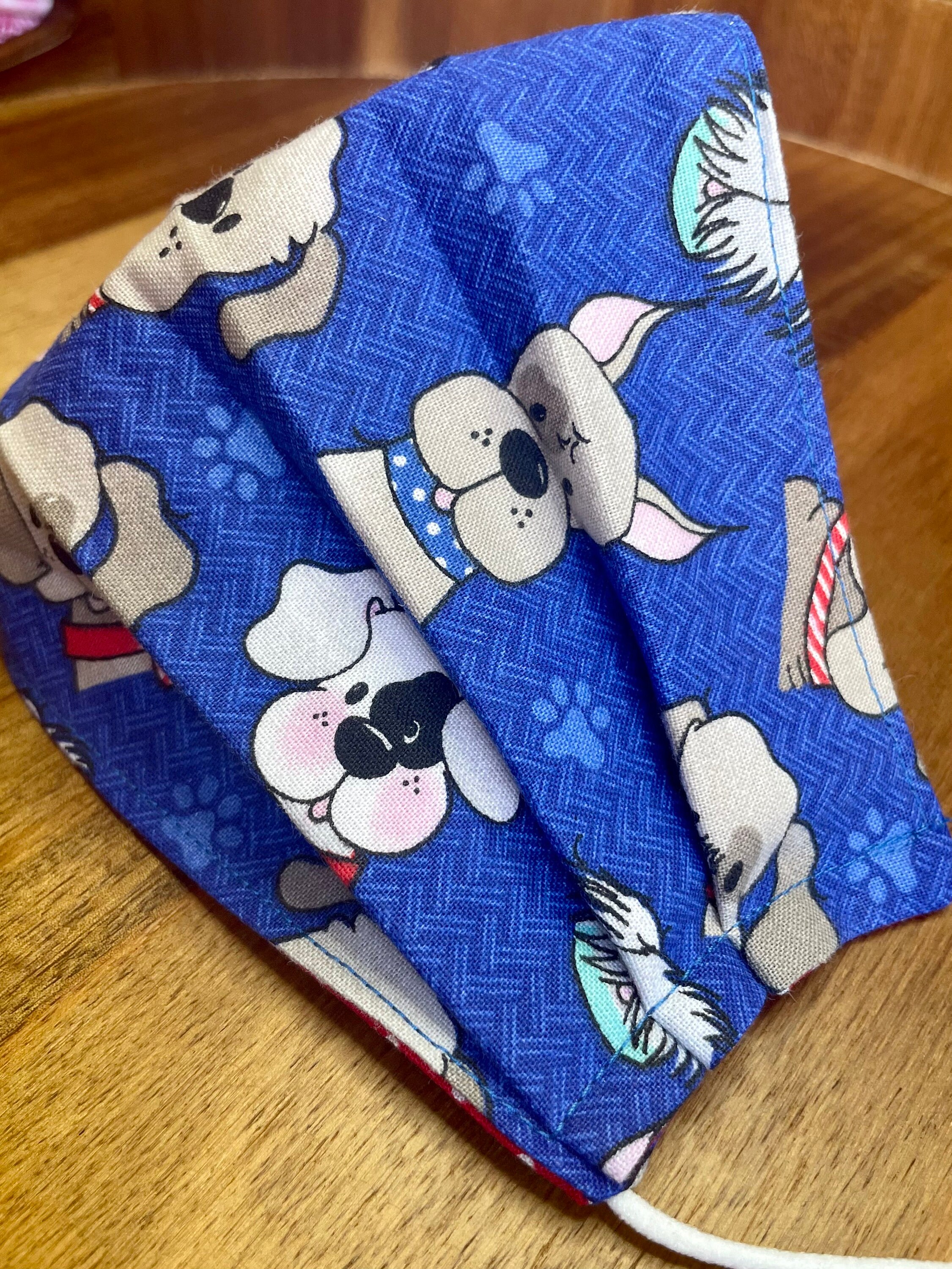 Dog Gone It Pleated Face Mask | Washable, Reusable, Reversible ...