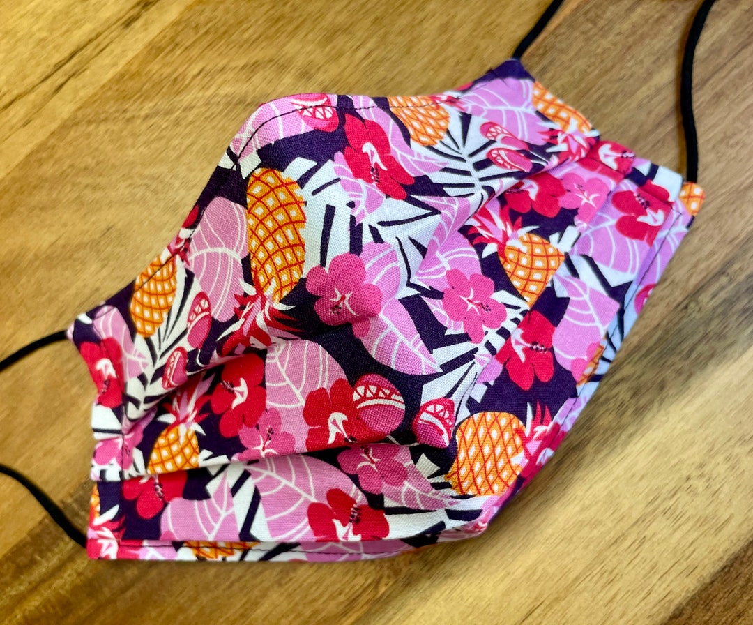 Caribbean Sunset Vacation Face Mask | Washable, Reusable, Reversible ...