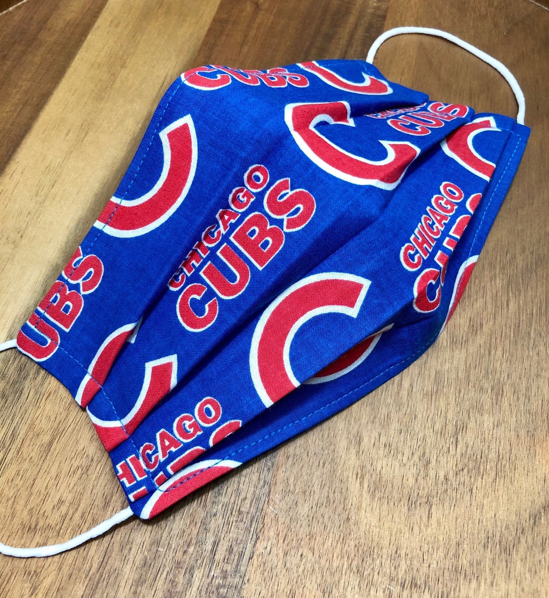 Chicago Cubs MLB Baseball Face Mask | Washable, Reusable, Reversible ...