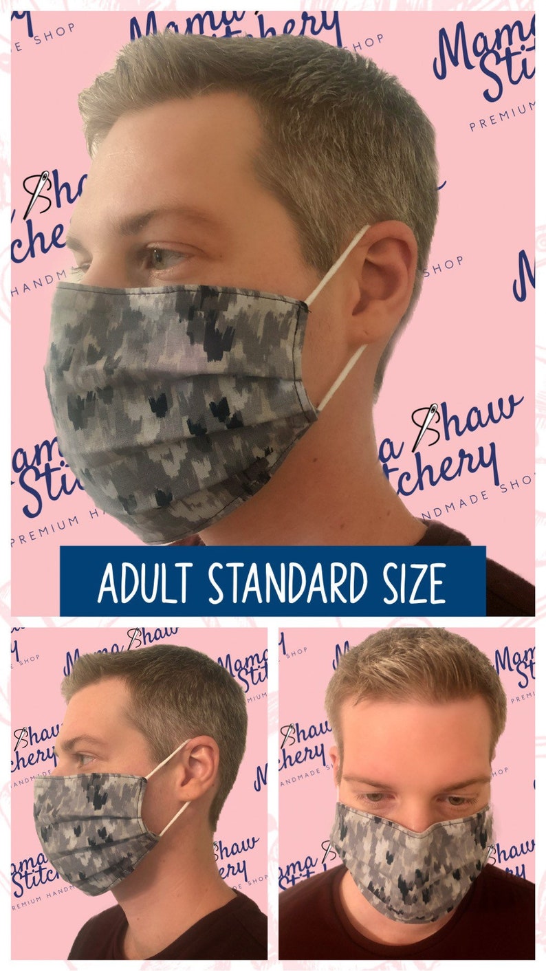 Seattle Seahawks NFL Pleated Face Mask Washable Reusable - Etsy