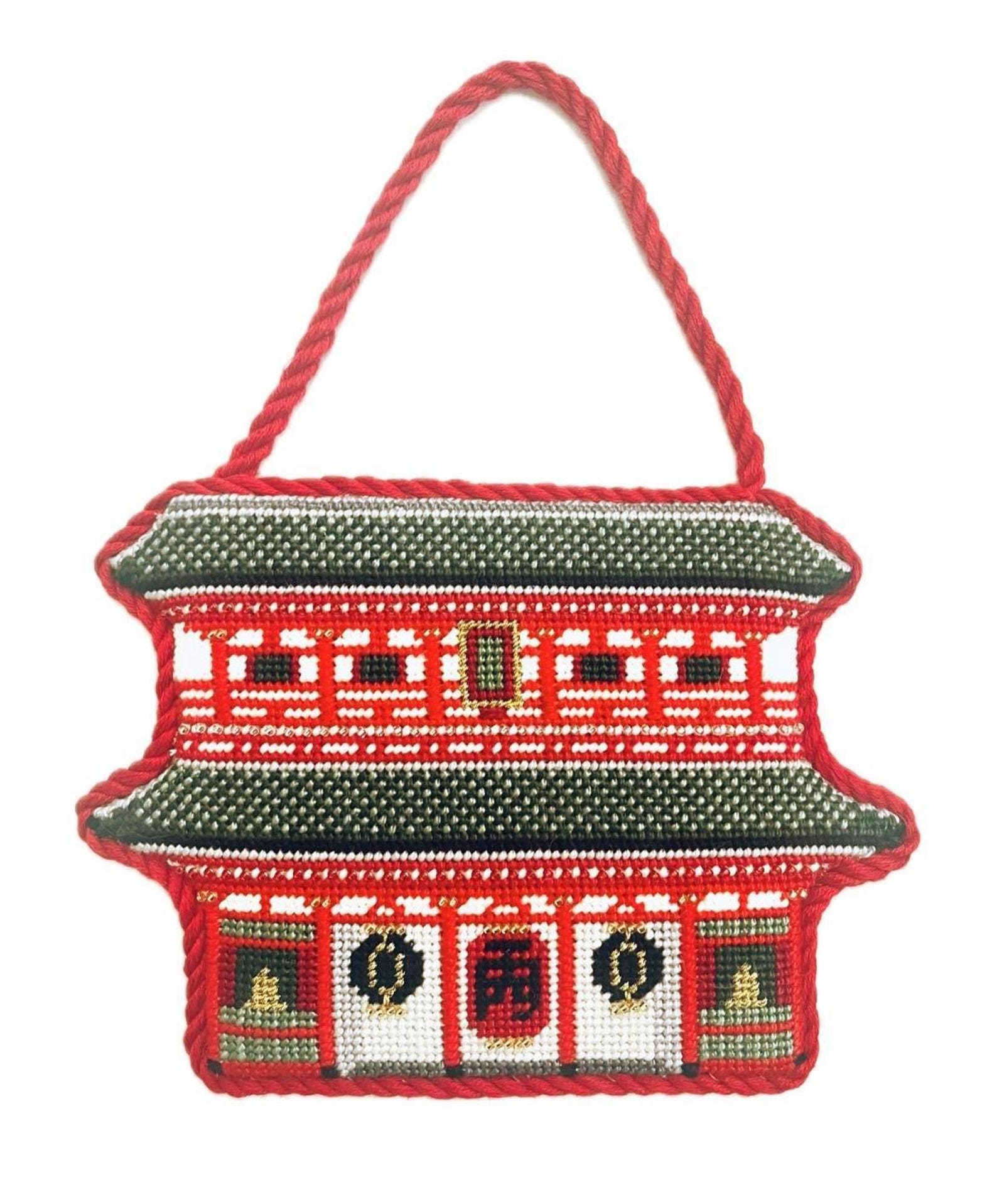 Tokyo Japan Temple Needlepoint Chart - Etsy