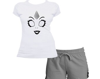 Peridot alien shorts | Etsy