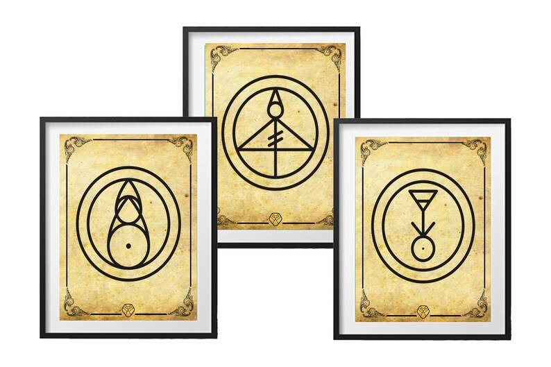 The Owl House-magic Glyphs Prints/wall Art Poster Decor - Etsy Canada