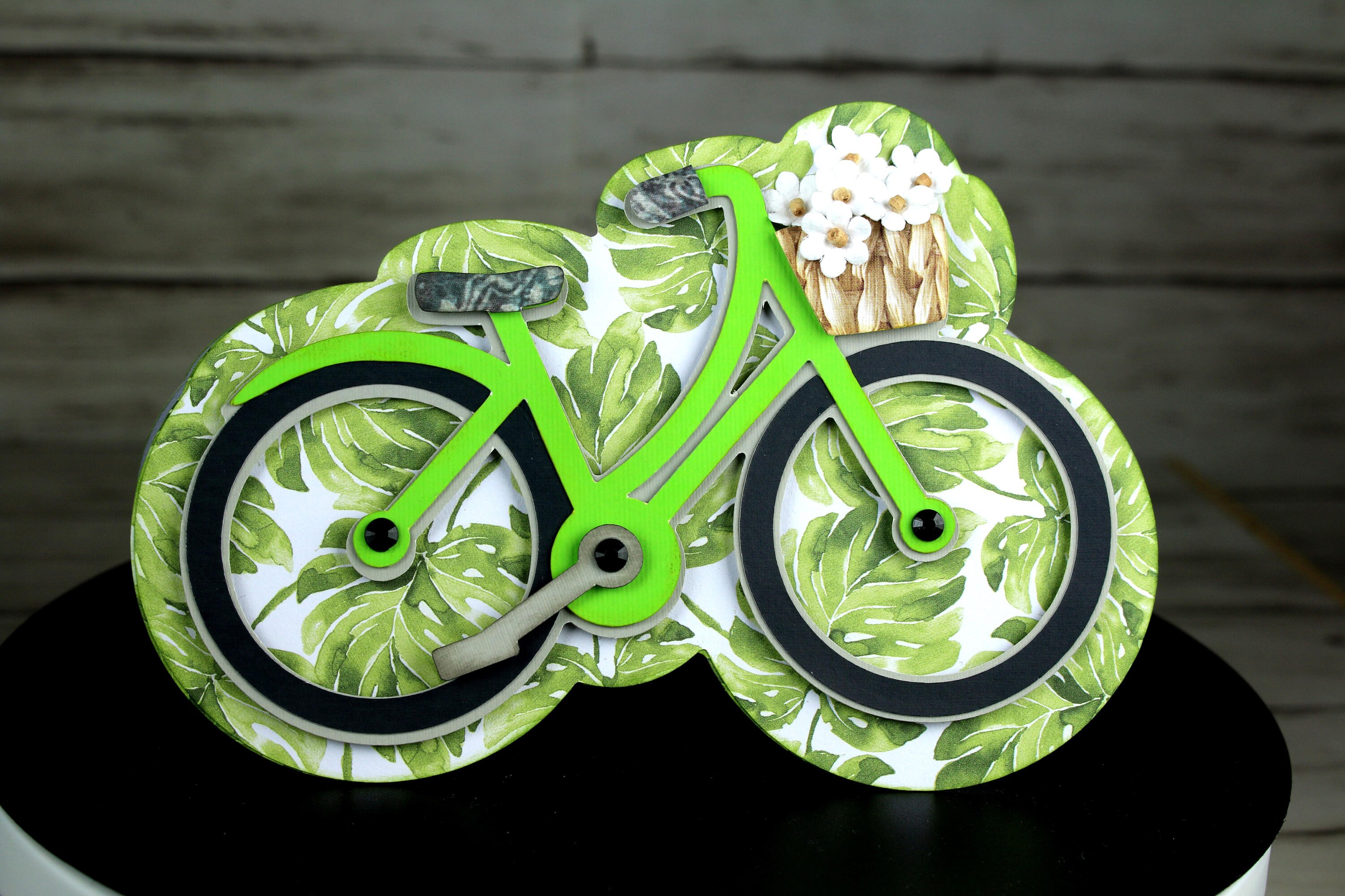 Bicycle 3-D Greeting Card Bike Biker Biking FREE | Etsy
